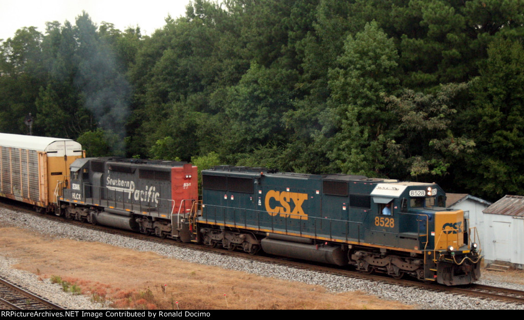 CSX 8528 HLCX 6341